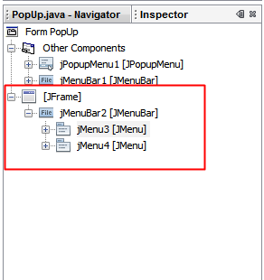 Membuat Menu Pada Netbeans