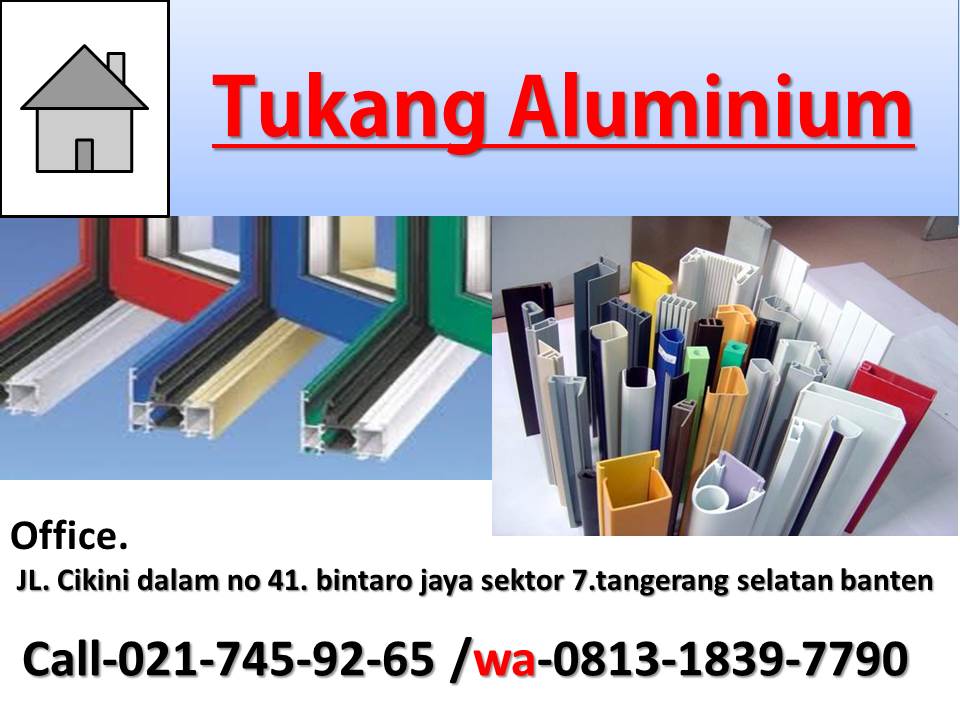 TUKANG aluminium kaca: toko aluminium bintaro jaya