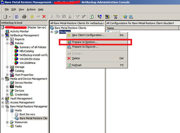 Symantec NetBackup 7.5 Bare Metal Restore - Windows - ITzGeek