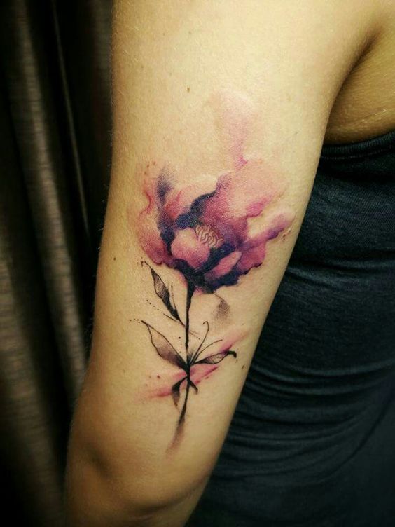 50 Beautiful Floral Tattoos Designs And Ideas For Boy And Girls