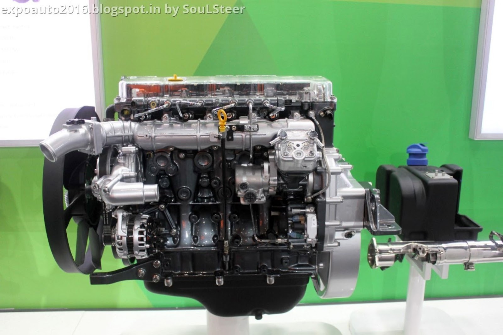Auto Expo 2016 by SouLSteer: Tata 3.3L, 5L, 5.7L CNG engine and G550 ...