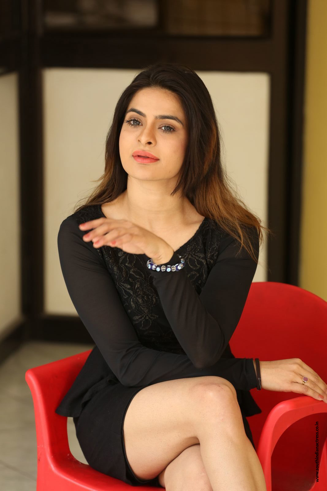 Anitha Raghav at Saradhi Movie Press Meet - South Indian Actress