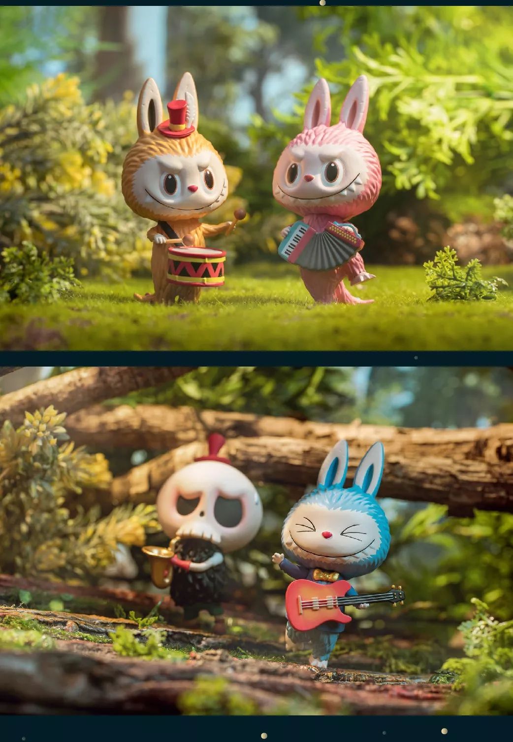 Introducing The FOREST CONCERT LABUBU Blind Box Series from Kasing Lung ...