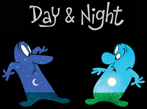Disney Pixar - Day and Night, wallpaper, poster, cover, screenshot