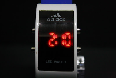 L.O.V.E Replica: Colourful Adidas LED Watches