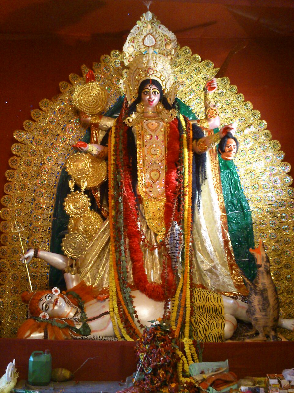 KOLKATA BLOG: Kali Puja 2012 Idols