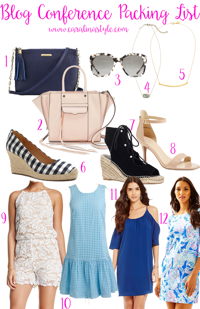 Blog Conference Packing List Caralina Style blog-conference-packing-list-caralina-style