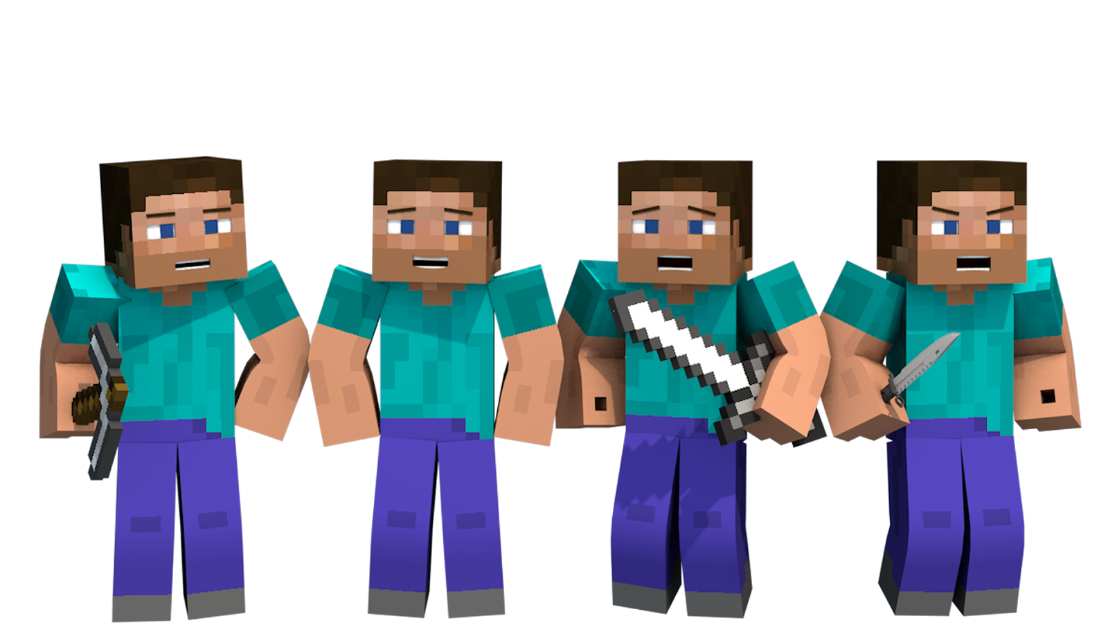 25 Renders Minecraft