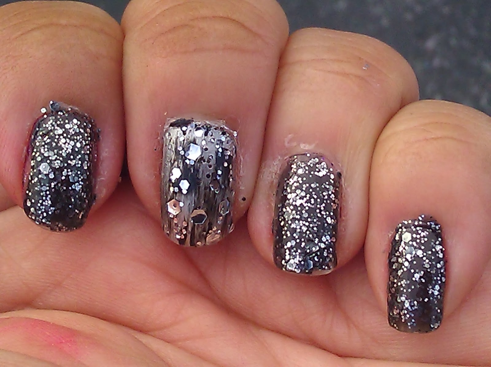 Impoverished by Polish: Nail Art 4 Life~ OPI Metallic 4 Life with ...