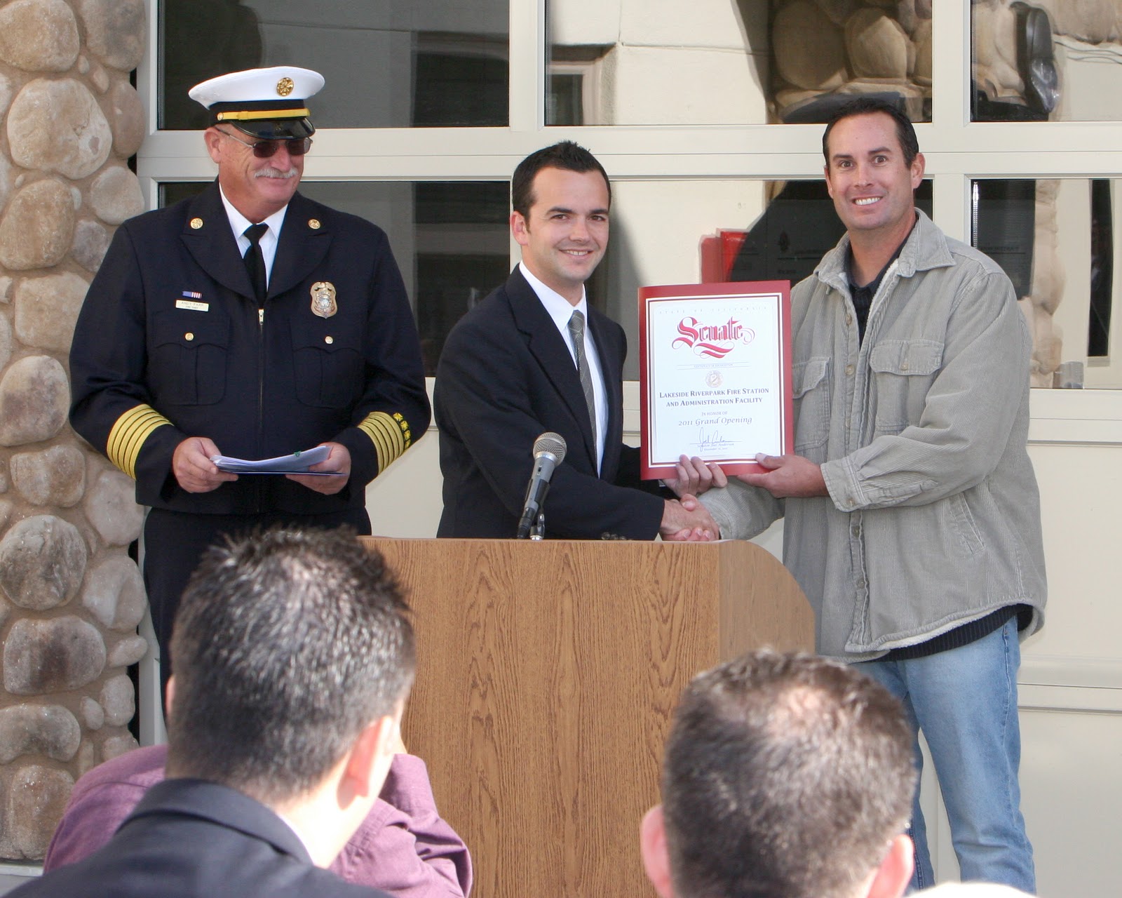 Lakeside Fire District: Lakeside Fire Dedicates New Station