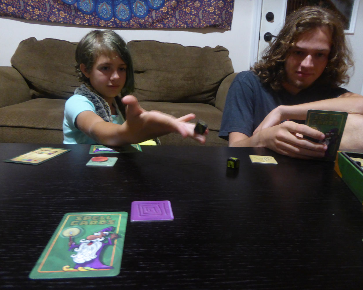The Enchanted Tree: Family Game Night! Wizard Roll- Board Game Review ...