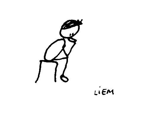 Sketchbook: De denker