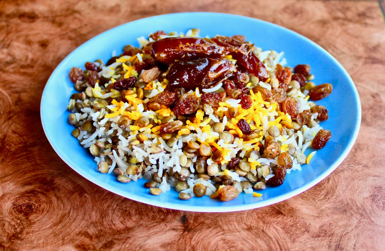 Persian Comfort Food: Adas Polo