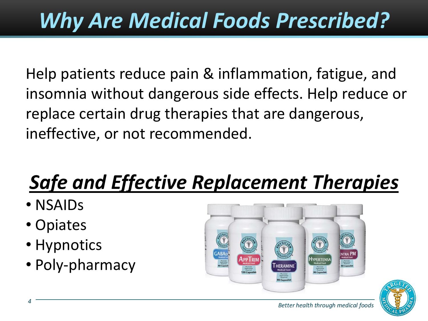 An Open Letter Regarding Targeted Medical Pharma's Therapeutic Products