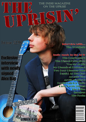 Natalie's AS Media: Magazine Blog: Music Magazine Front Cover