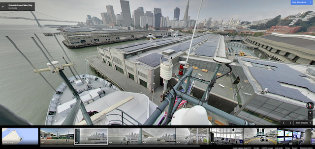 GeoGarage blog: First view inside of a ship in Google Street View