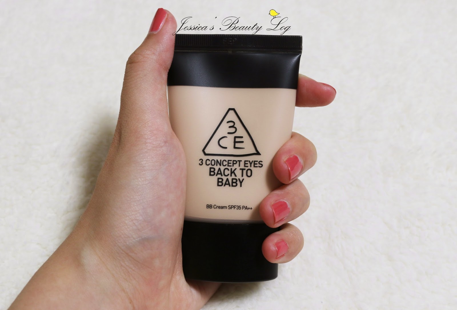 Jessica's Beauty Log: REVIEW: 3CE Back to Baby BB Cream