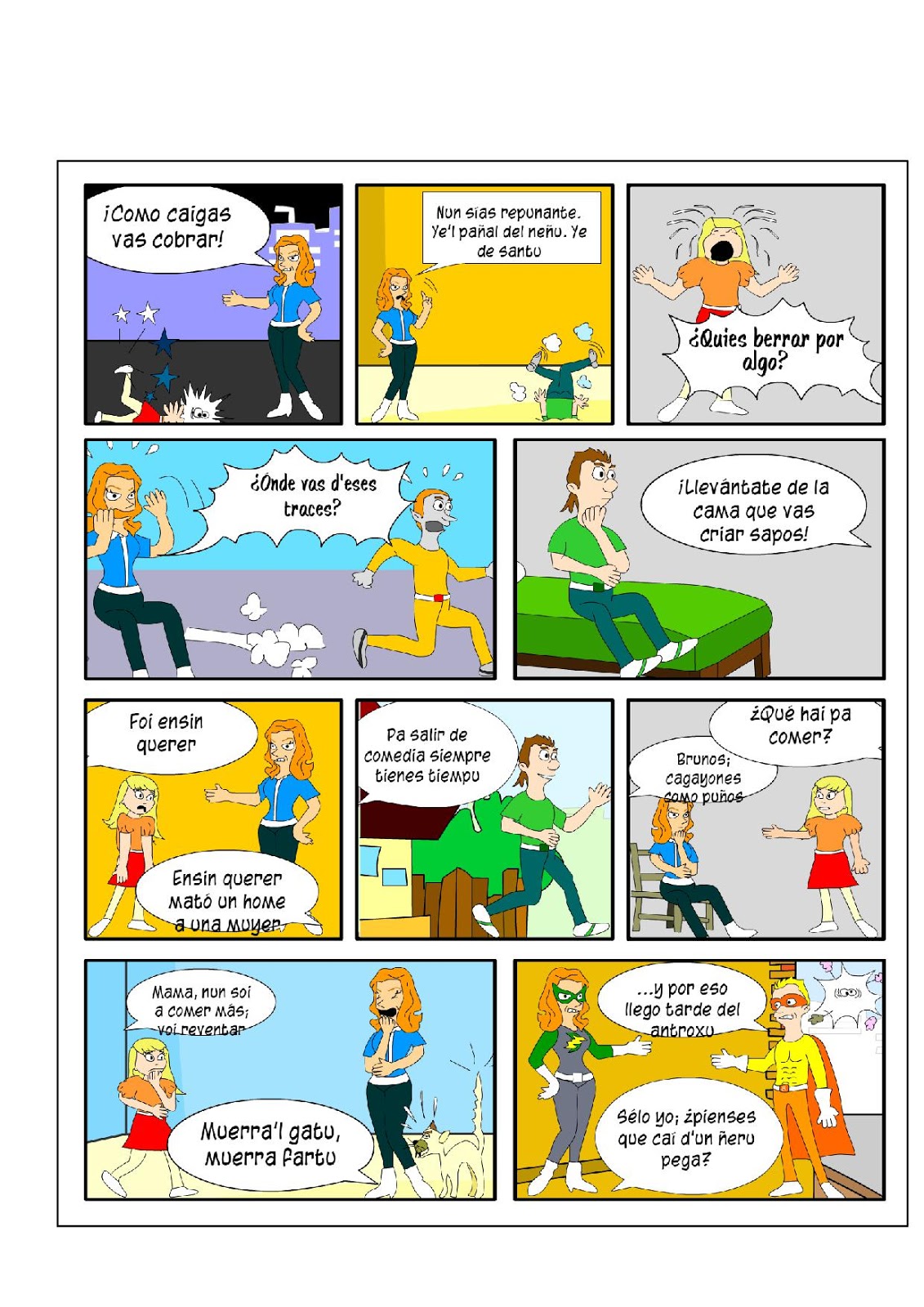 "¿AYÚDOTE YO?": Comics y otros formatos