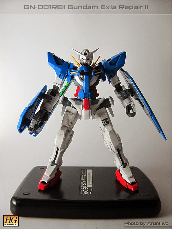 My First Gunpla Photo : [HG] 1/144 GN-001REII Gundam Exia Repair II ...