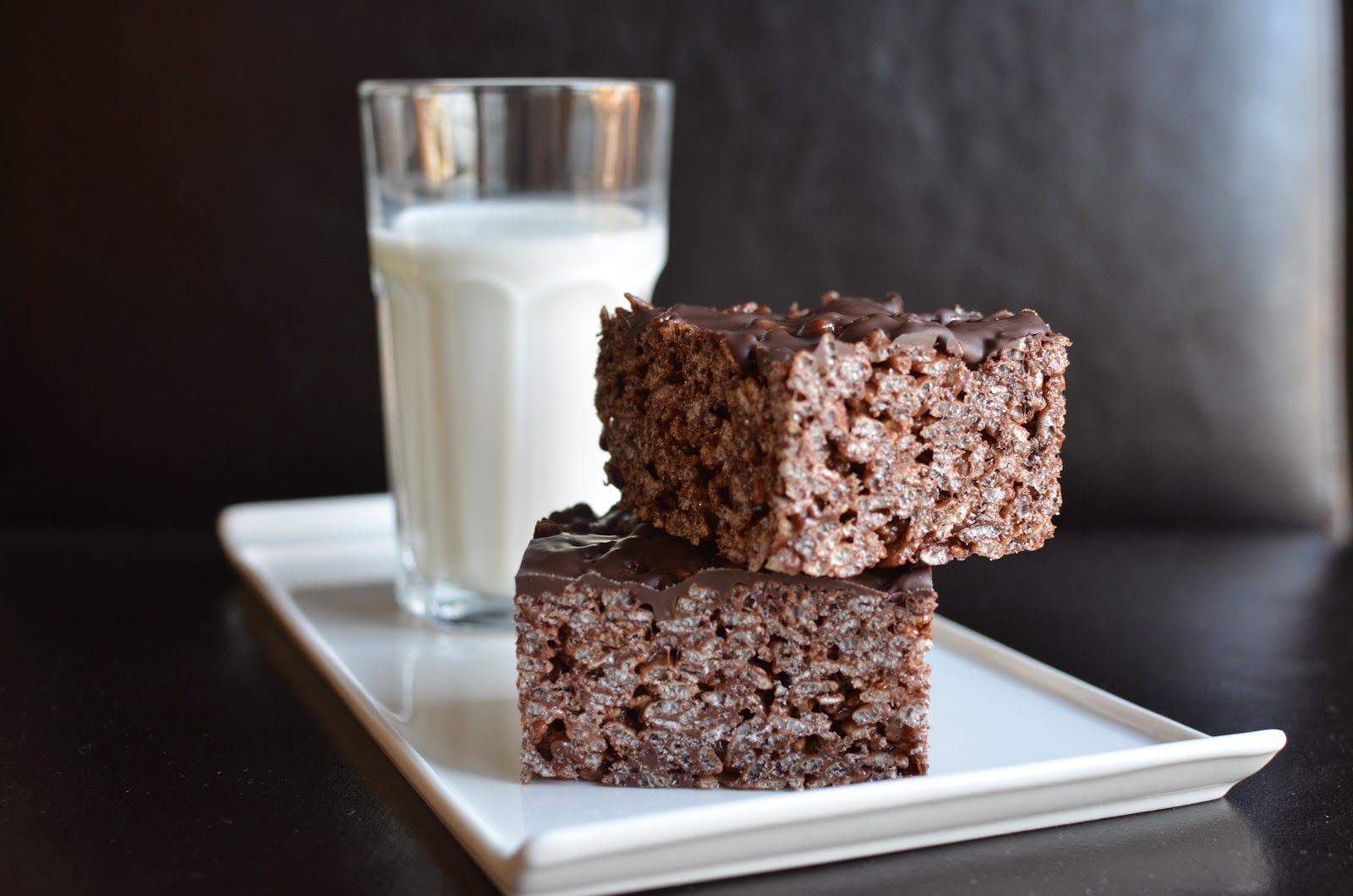 Playing with Flour: Chocolate rice crispy treats