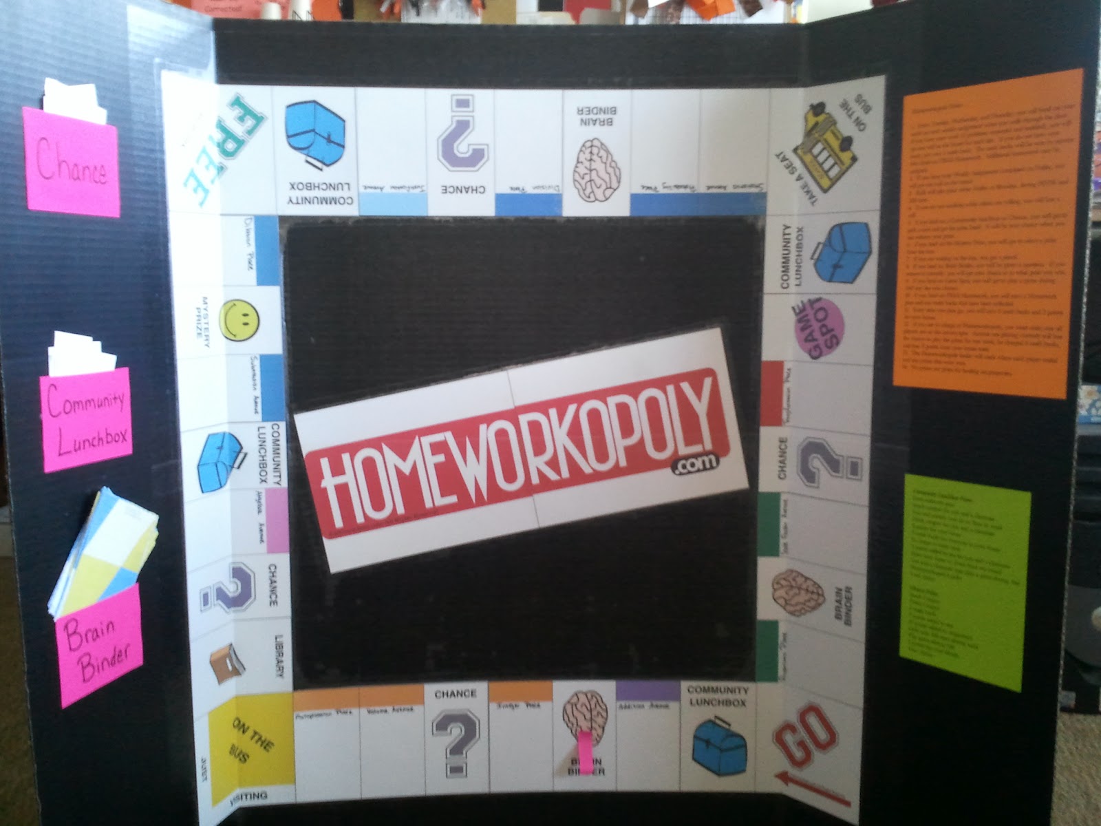 Cookin' Up Fun With Middle School Math: Homeworkopoly