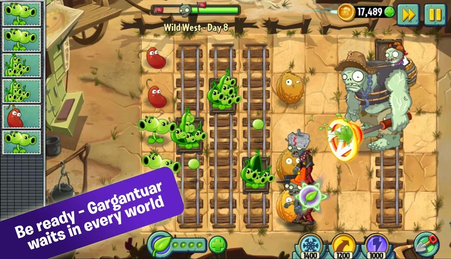 Plants vs. Zombies™ 2 v2.5.1 Mod [Unlimited Coins/Gems/Keys]