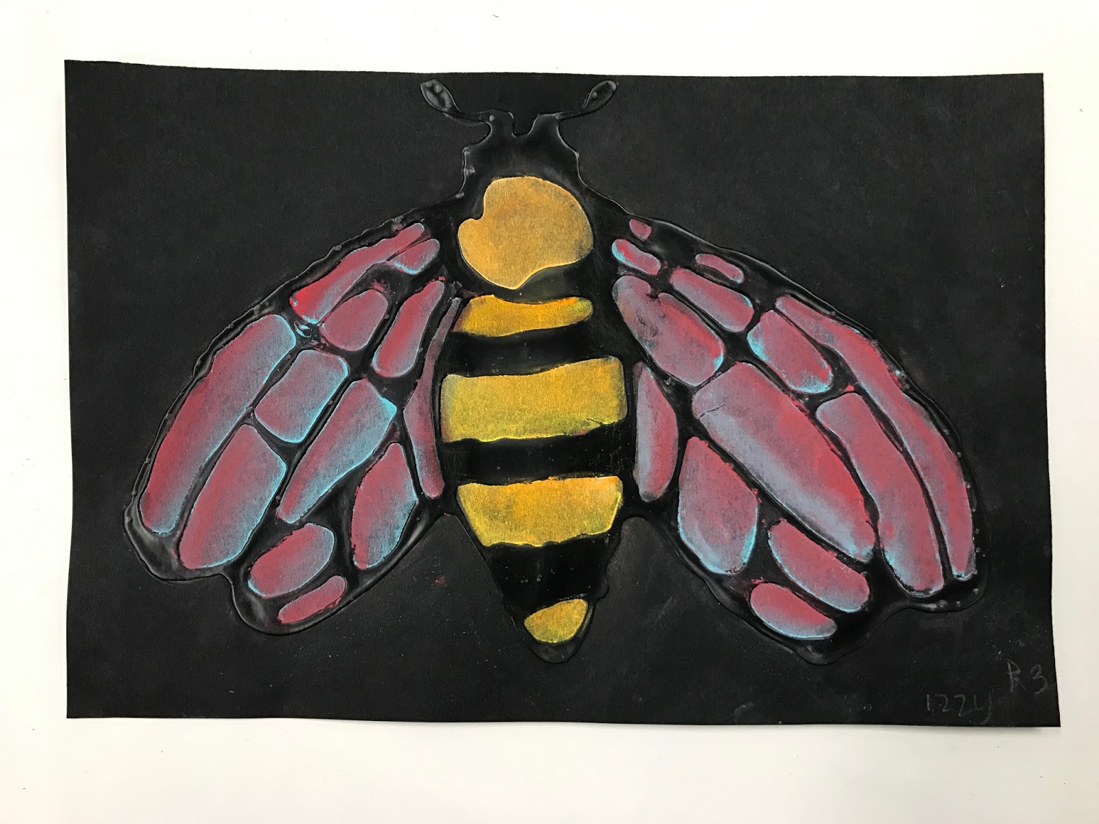 Mrs. Wille's Art Room: Period 3 Pastel bug drawings