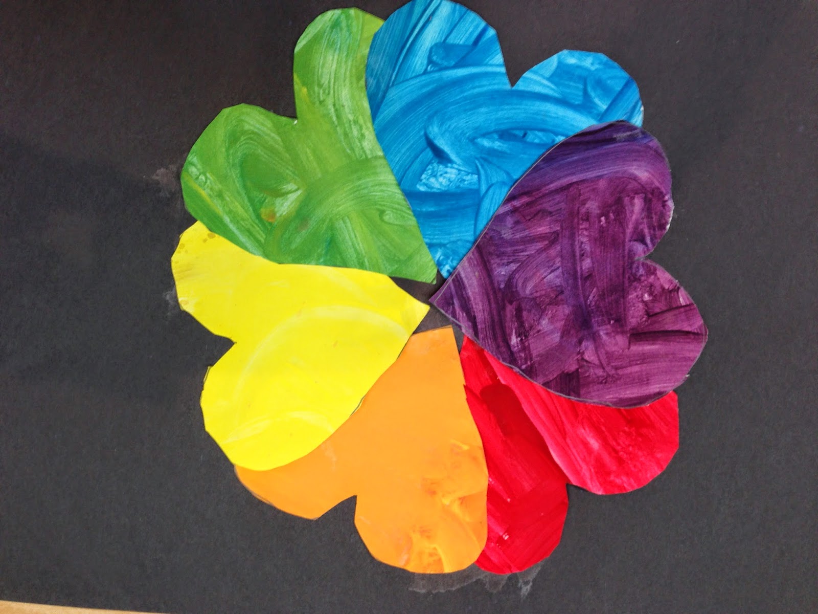 Anna's Art Room: 1st grade color wheel