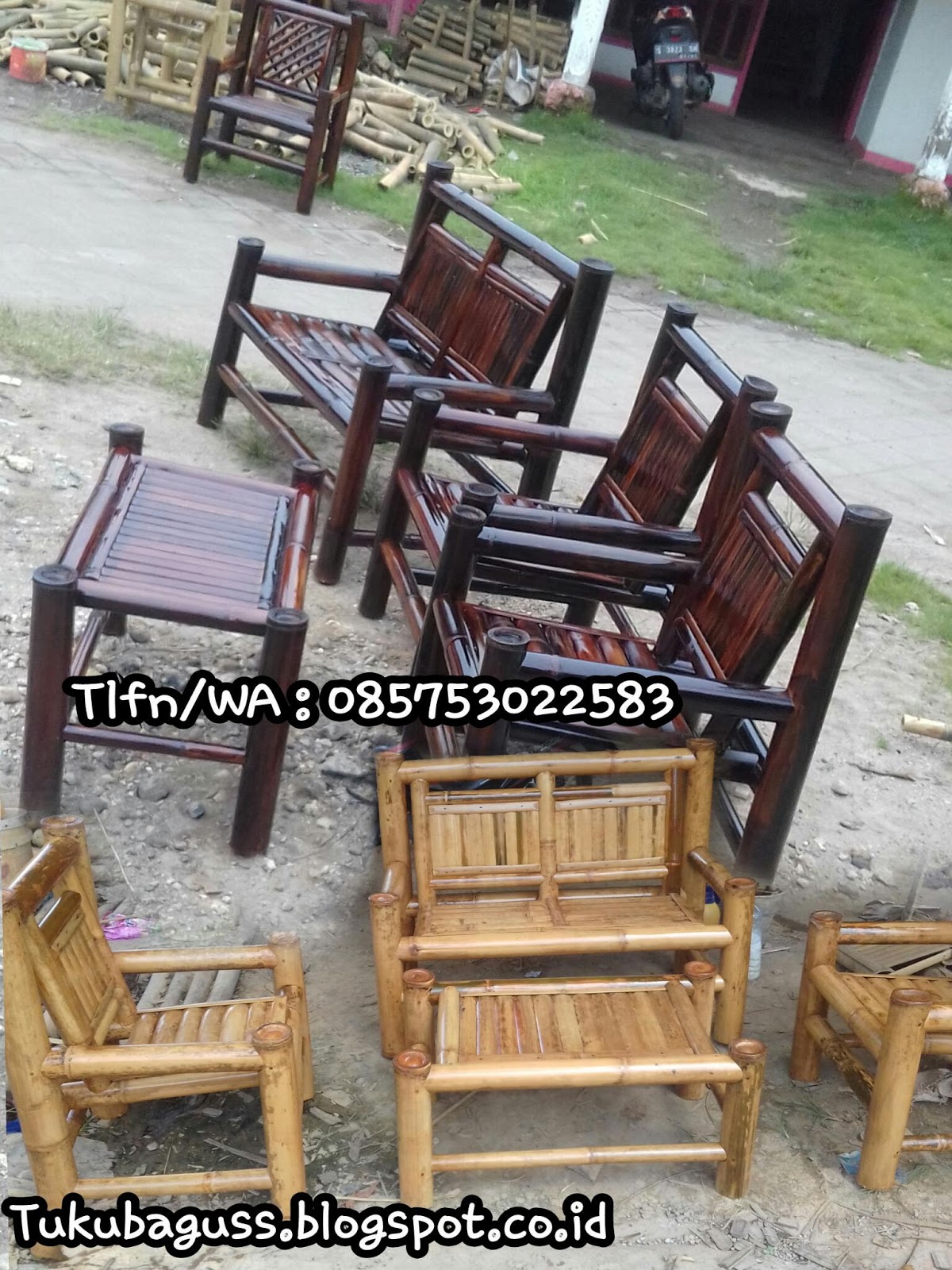 Kerajinan bambu di mojokerto jawa timur tukubagus