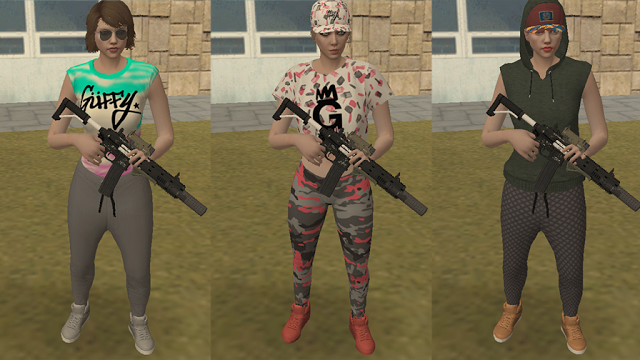 [MTA:SA] Pack De Skin Do GTA V Online - MTA Brasil