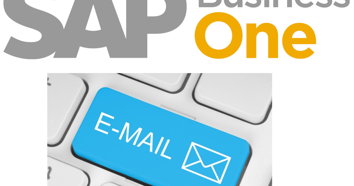 Configurar servidor de e-mail Sap Business One