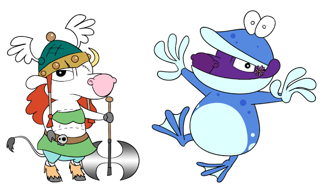 Beluga draws stuff: Cowsplay - Rayman Legends