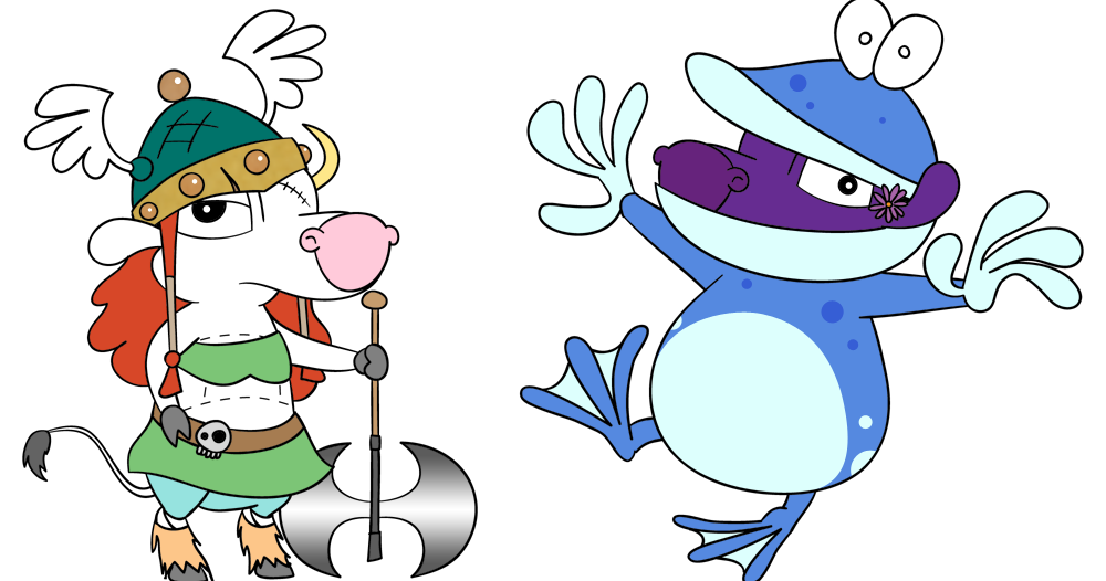 Beluga draws stuff: Cowsplay - Rayman Legends