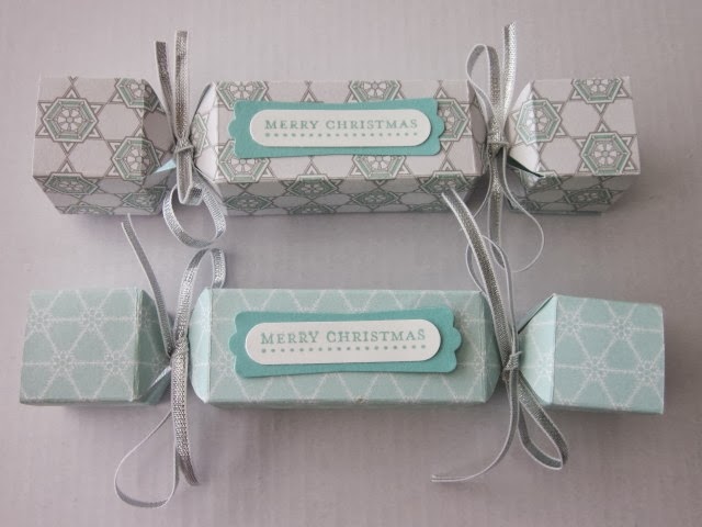 Stampin' with Angela: Christmas Cracker made with the Envelope Punch Board