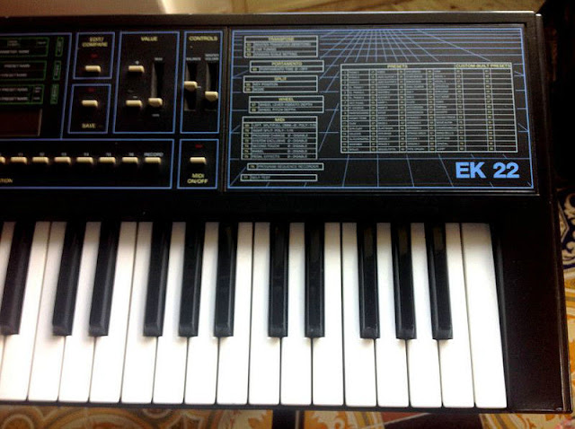 MATRIXSYNTH: ELKA EK-22 Analog Synthesizer 1986 Demo