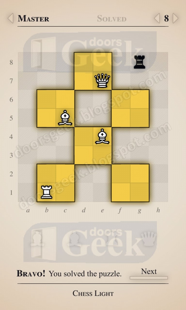 Chess Light [Master] Level 8 ~ Doors Geek
