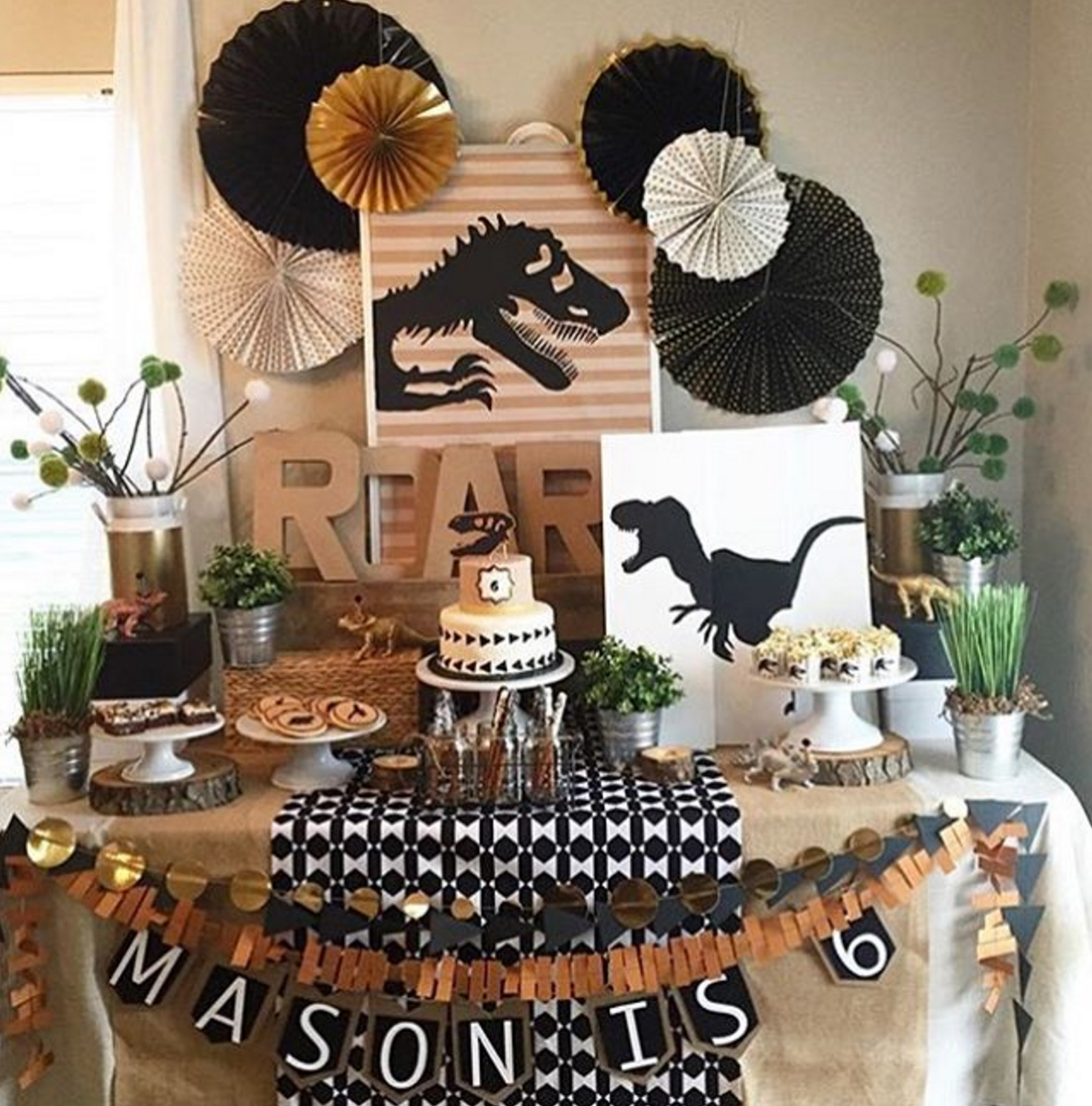 15 ideas para tu Fiesta temática de dinosaurios