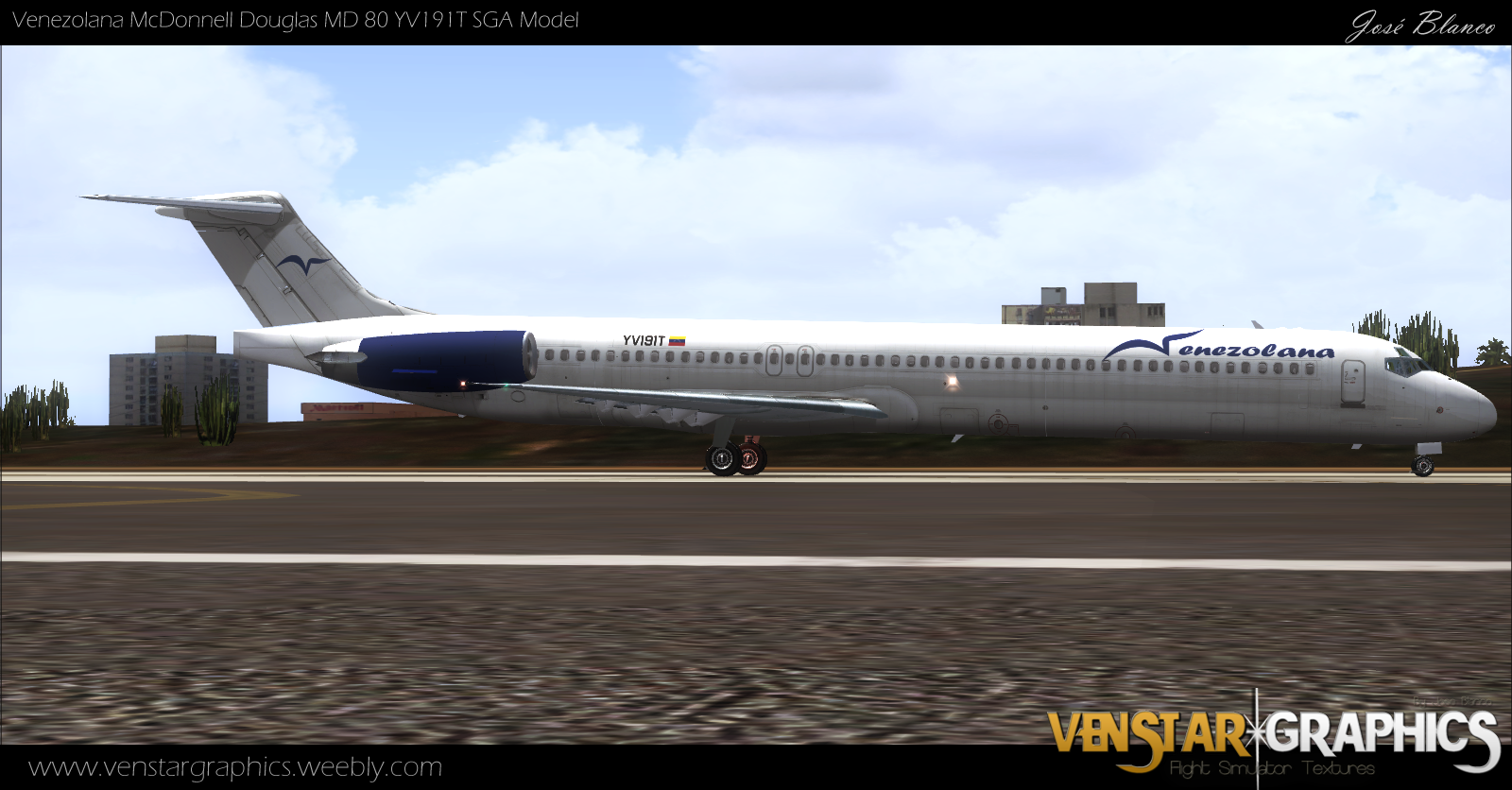 [FS2004/FSX] McDonnell Douglas MD 80 YV191T SGA
