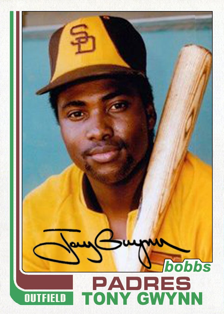 Bob Lemke's Blog: 1982 Topps Traded Tony Gwynn custom card . . . but I ...