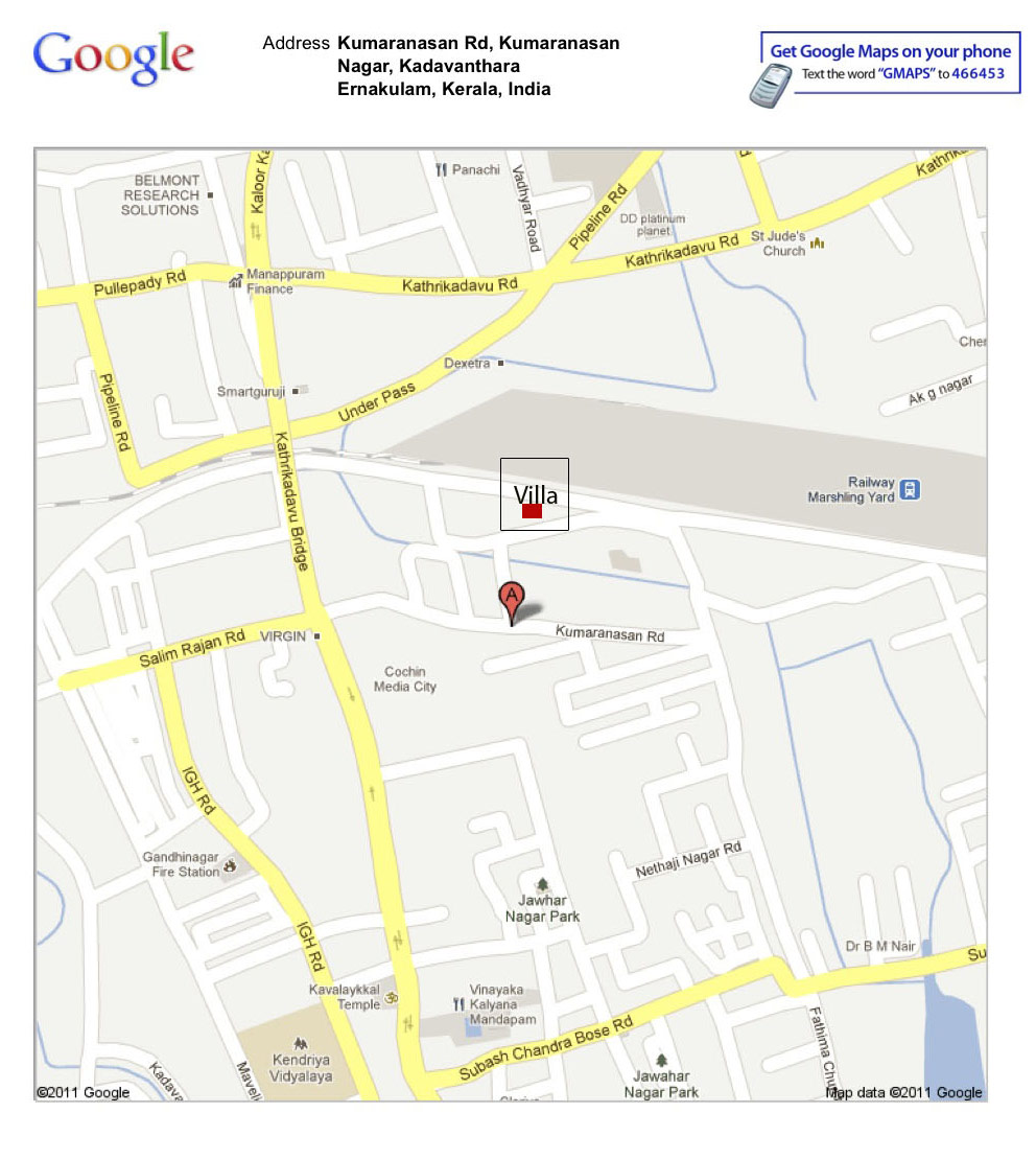 Independent Villa on Sale at Kadavanthra, Kochi