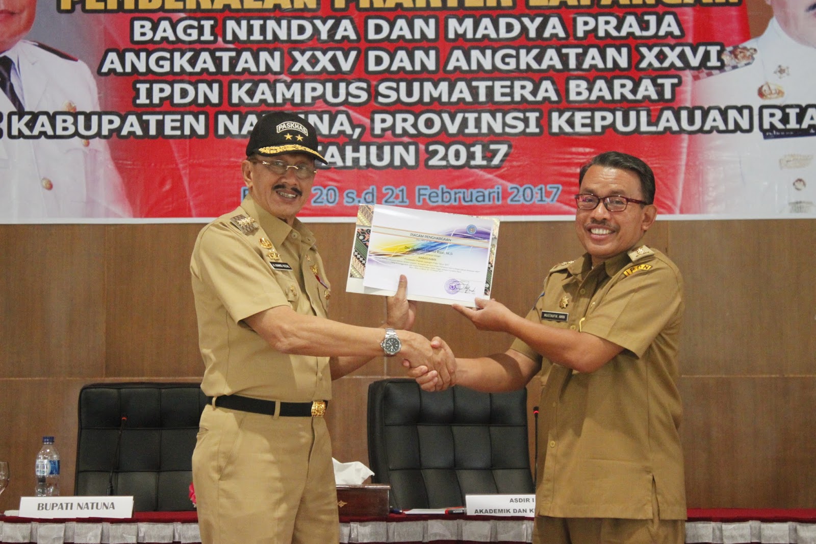 Majalah Bakaba: PEMBEKALAN PRAKTEK LAPANGAN ANGKATAN XXV & XXVI IPDN ...