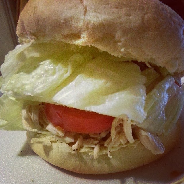 Shannon's Lightening the Load: Chicken Barb Sandwich
