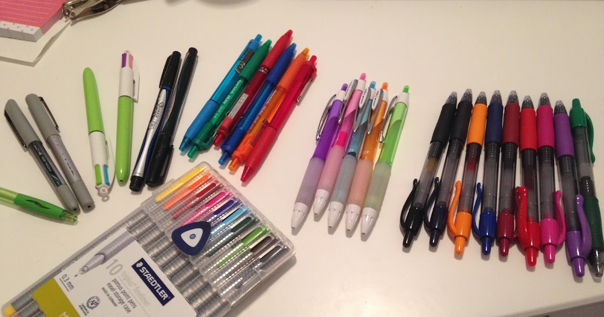 In a lab coat: choosing the best colored pens