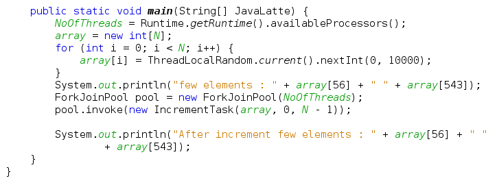 Java-Latte: Parallel Fork/Join Framework In Java Java-Latte: Parallel Fork/Join Framework In Java