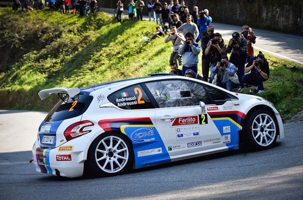 .: Debut y Podio para el Peugeot 208 T16 " Rally Del Ciocco