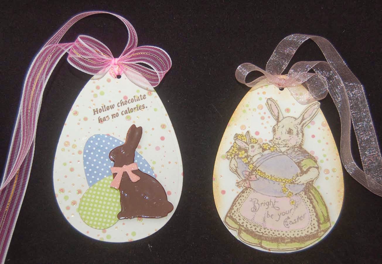 Lynn's Craft Blog: Easter Egg Tags