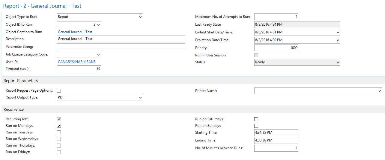 Dynamics 365 Business Central (Dynamics NAV): Concept of Job Queues ...