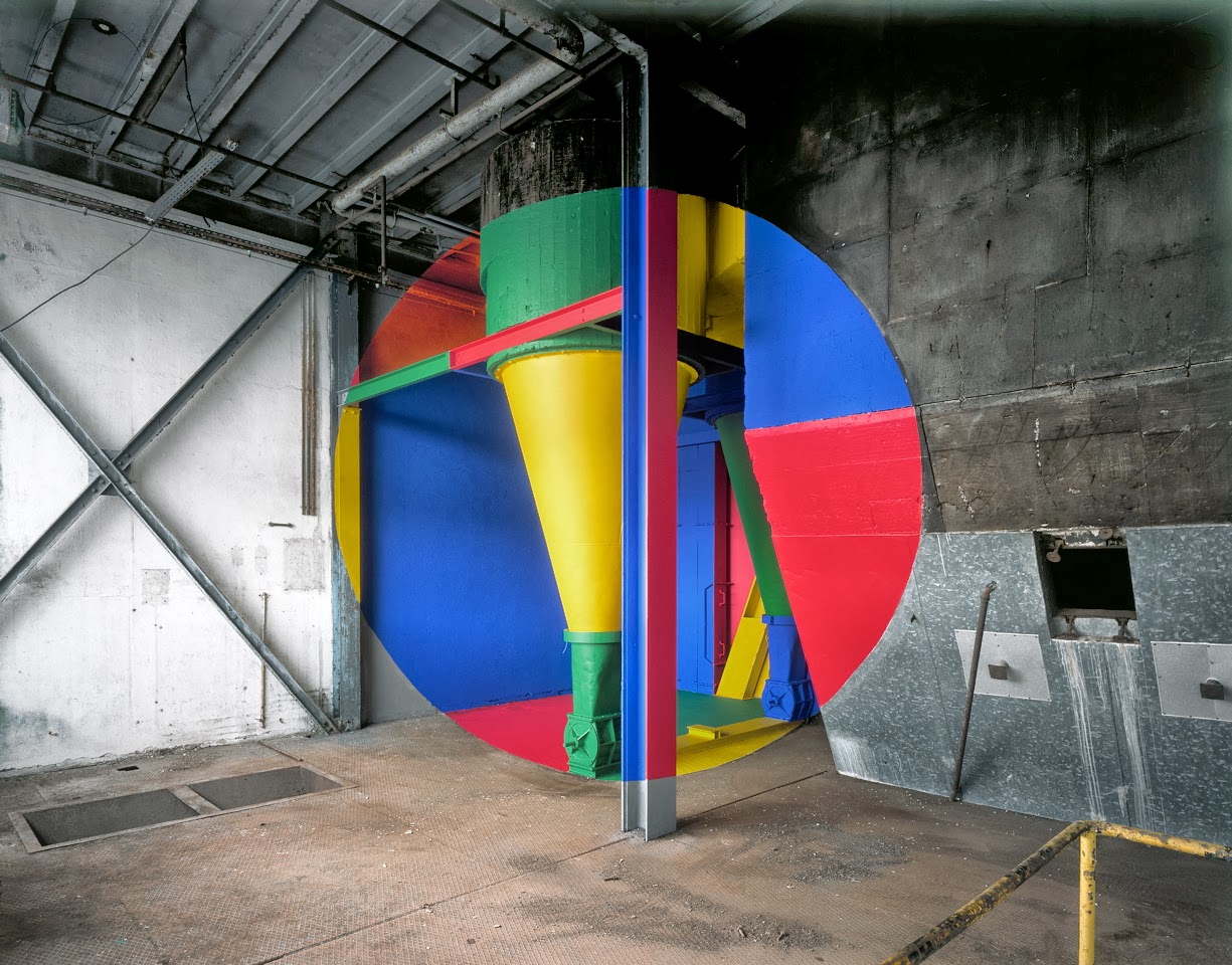 Equerre: Georges Rousse (1947-)