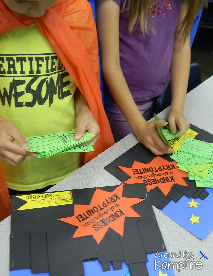 Superhero Kindness Activity: Fill A Friend's City With Kind Words Of ...