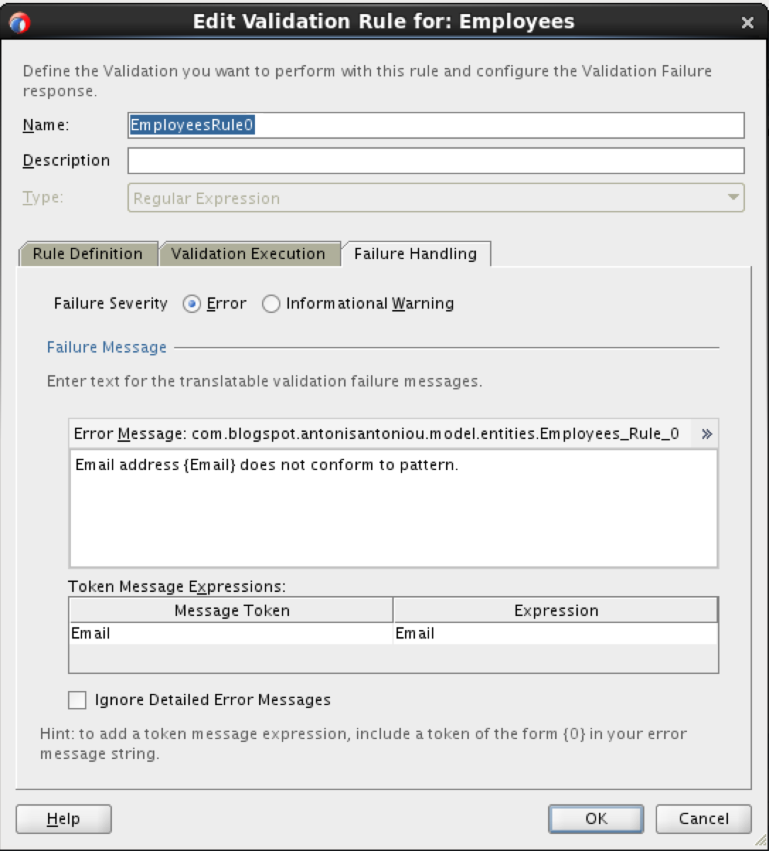 Antonis Antonious Blog Using Adf Bc Declarative Built In Rules Part 8 Of 10 Regular